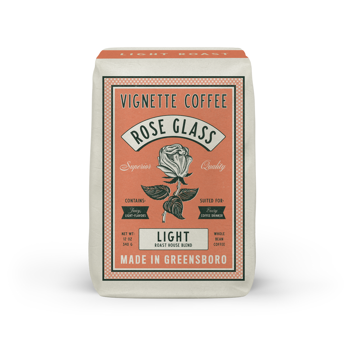 Rose Glass - Light Roast House Blend - Subscription – Vignette Coffee ...